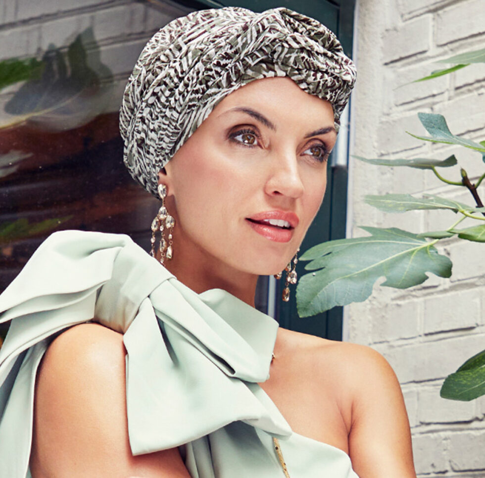 Bonnets turbans coton, soie et solaire femme - Sylavie